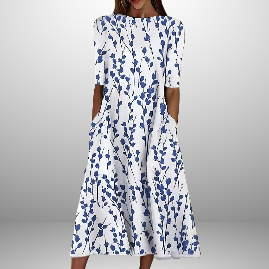 Christine | Robe Coastal Bloom – Maison Vivelle Paris